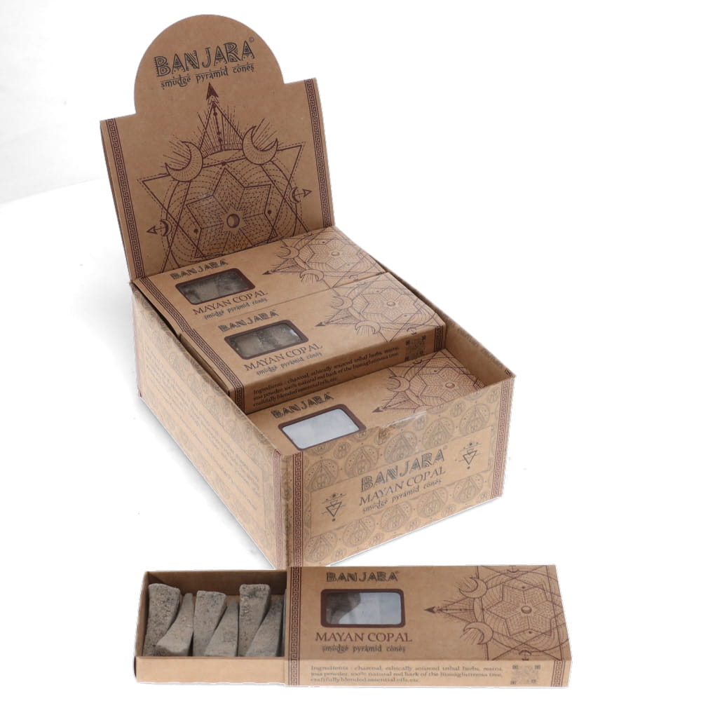 Banjara Pyramid Cones MAYAN COPAL – Incense Australia