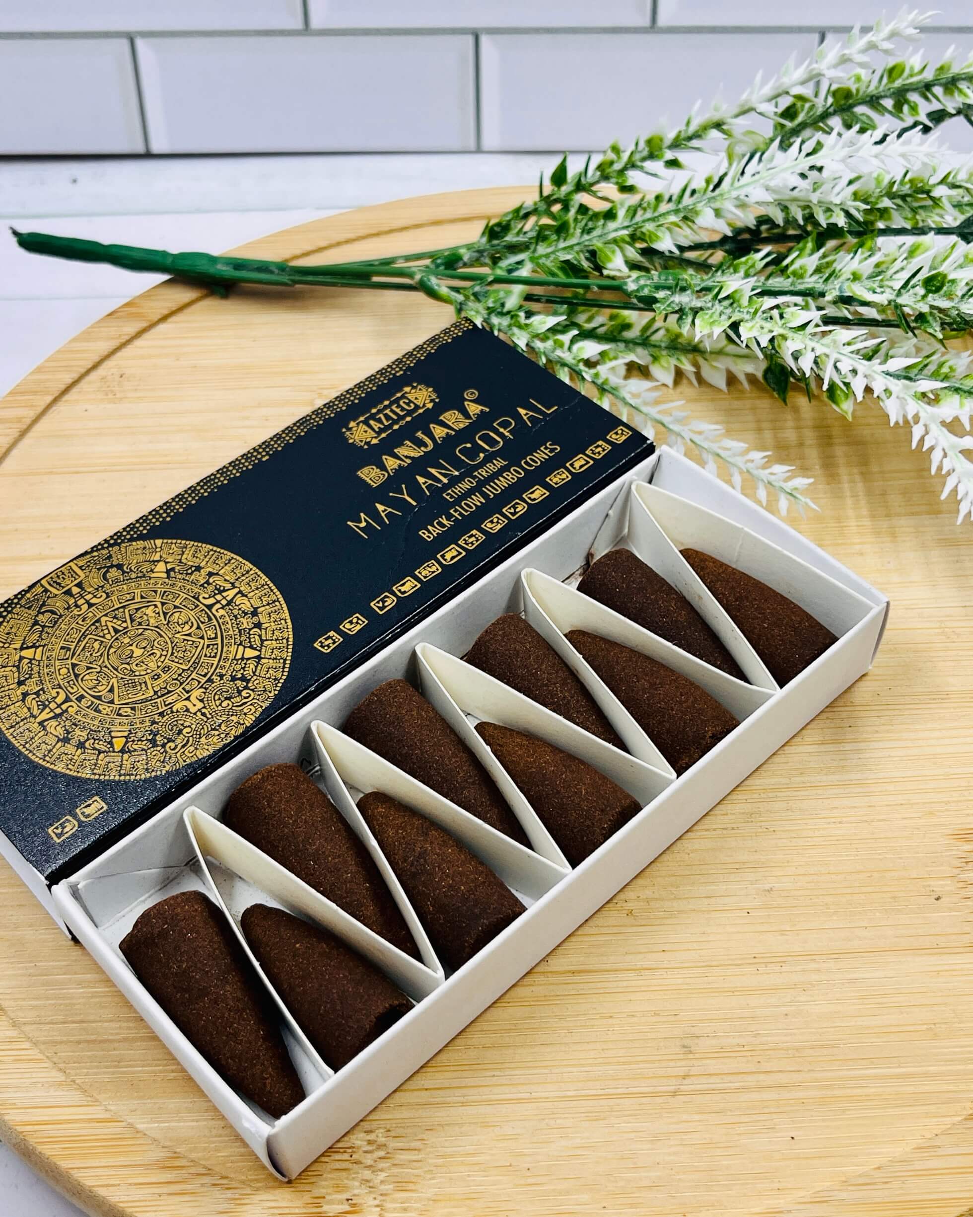 Banjara Backflow Cones COPAL – Incense Australia