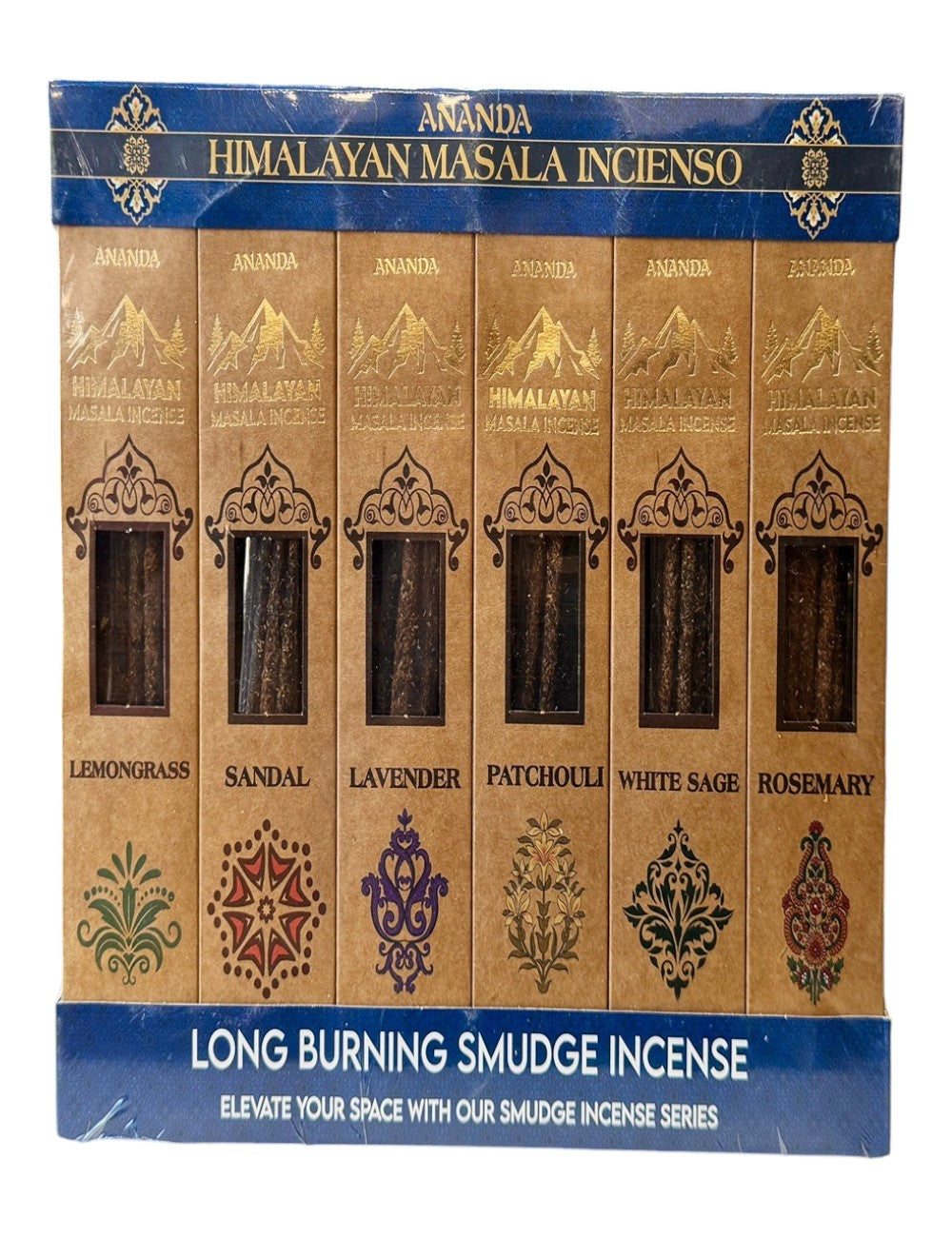 Ananda Natural Himalayan Smudge Incense Collection Set 1 – Incense ...