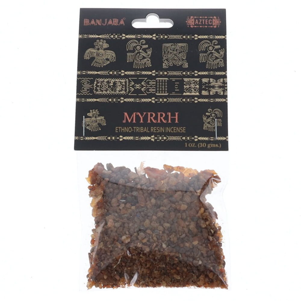 Banjara Resin 30g MYRRH – Incense Australia