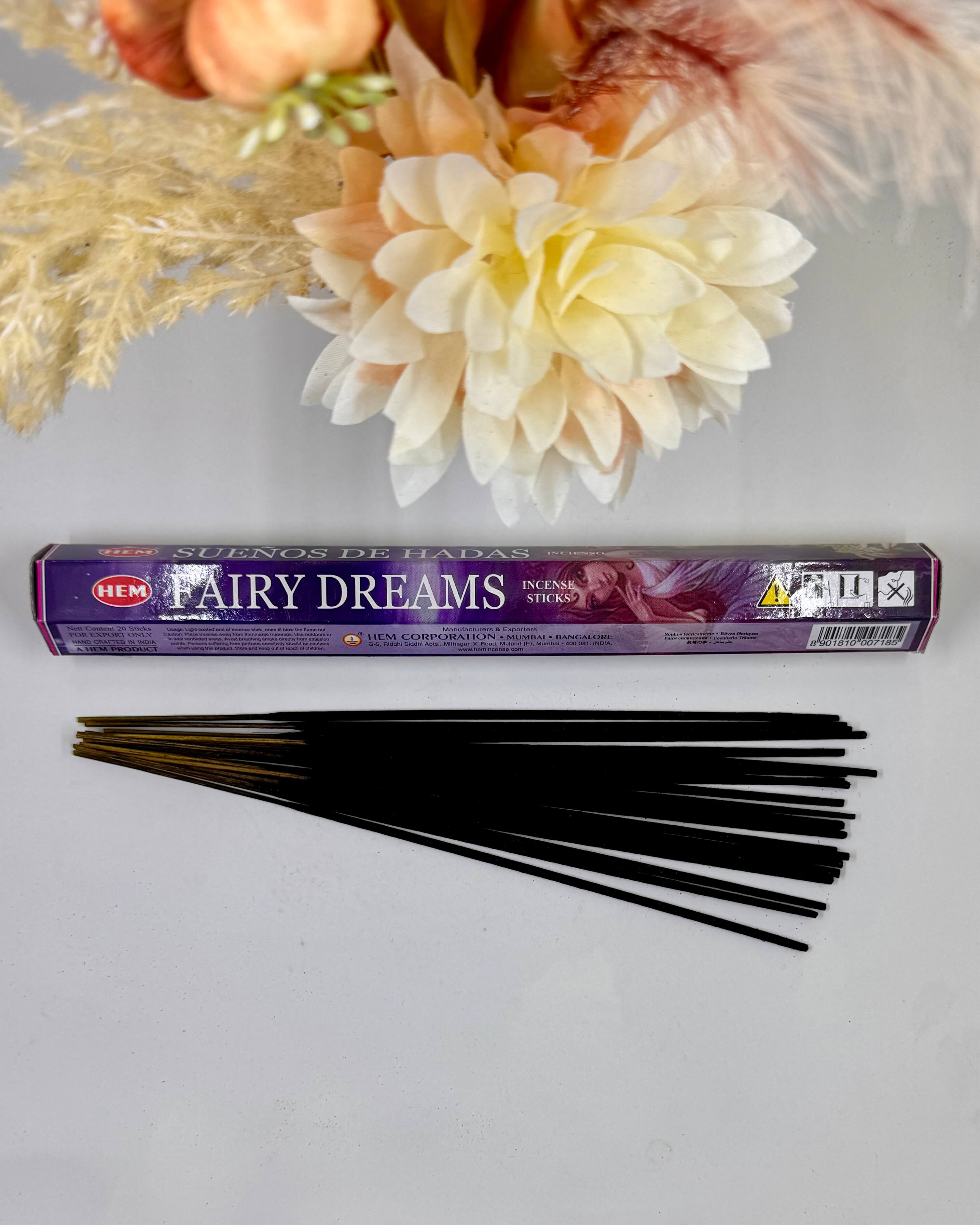 HEM Fairy Dreams Hex Incense – Incense Australia