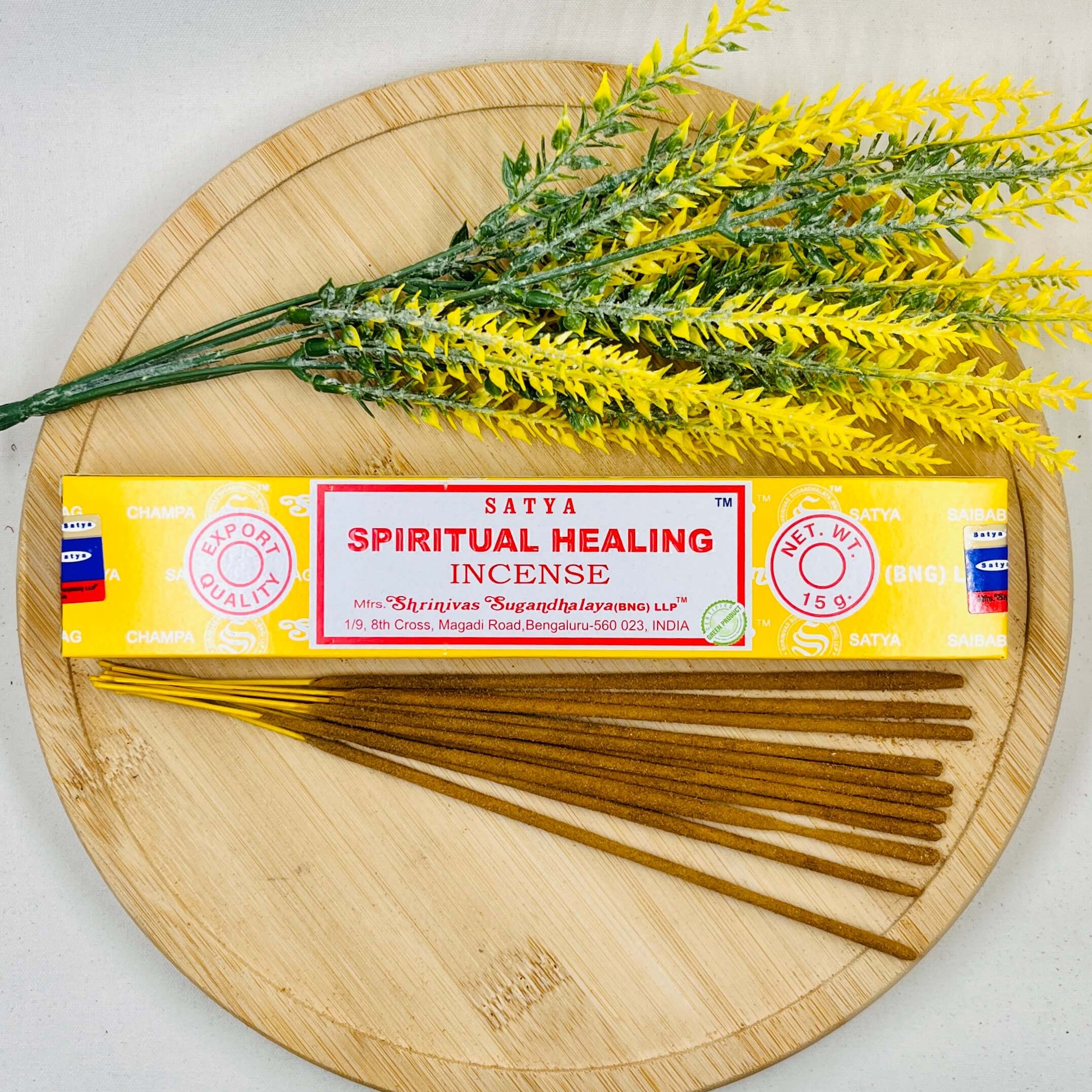 Satya SPIRITUAL HEALING Incense – Incense Australia Pty Ltd