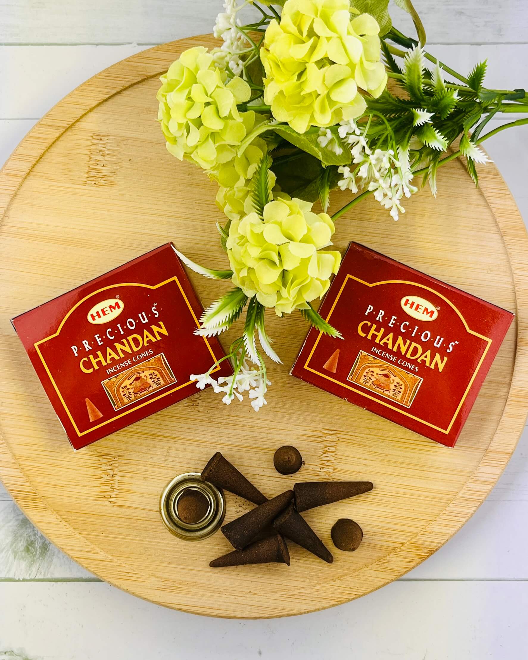 HEM Precious Chandan Cones – Incense Australia