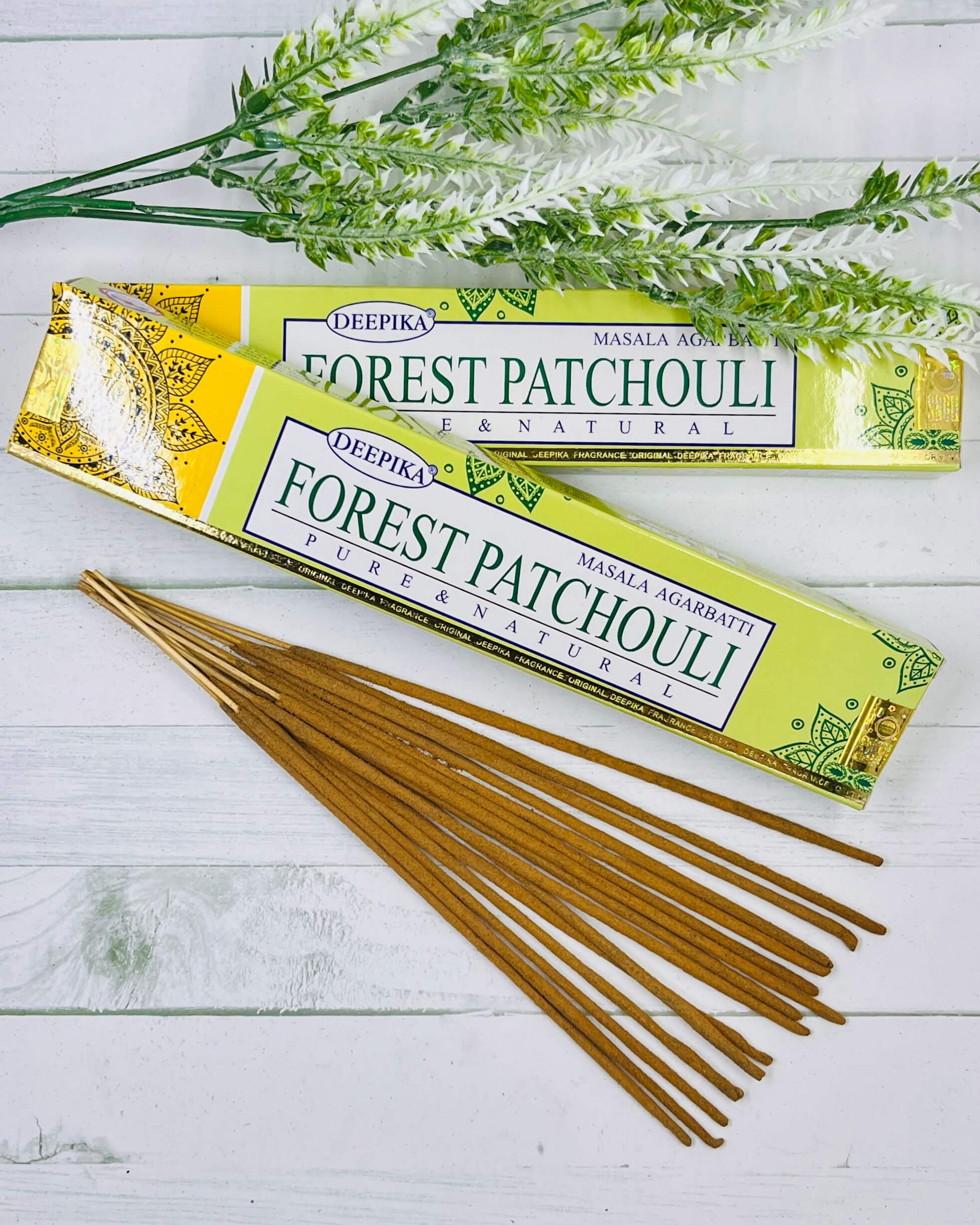 Deepika Forest Patchouli Incense – Incense Australia