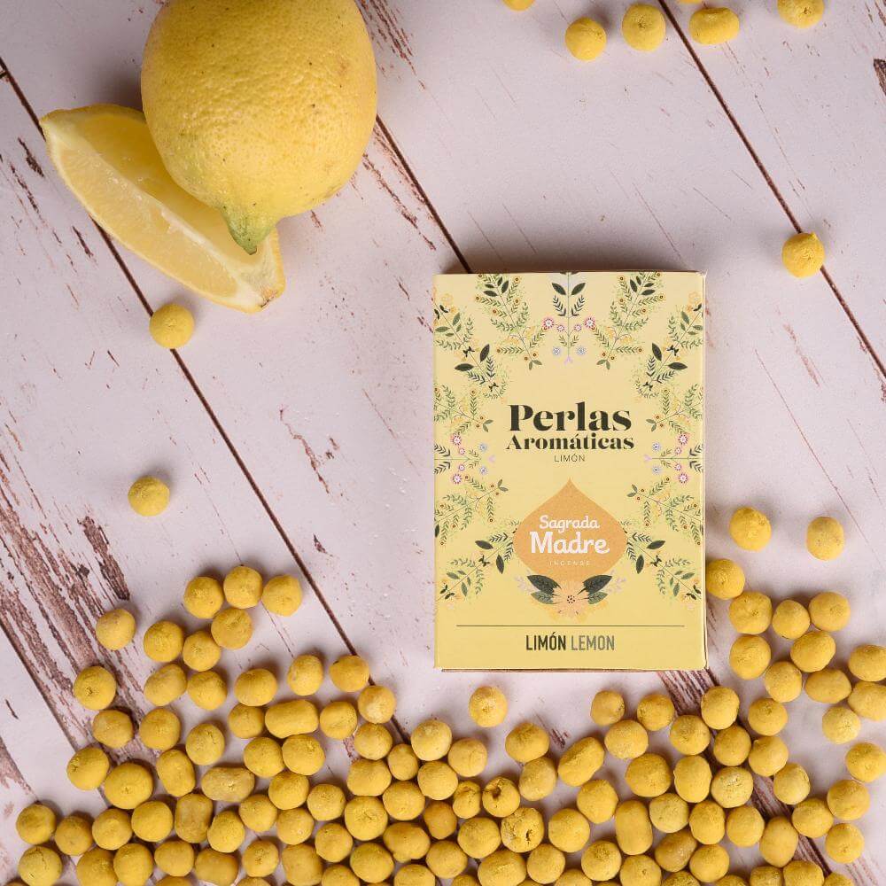 Sagrada Madre Aromatic Pearls LEMON – Incense Australia