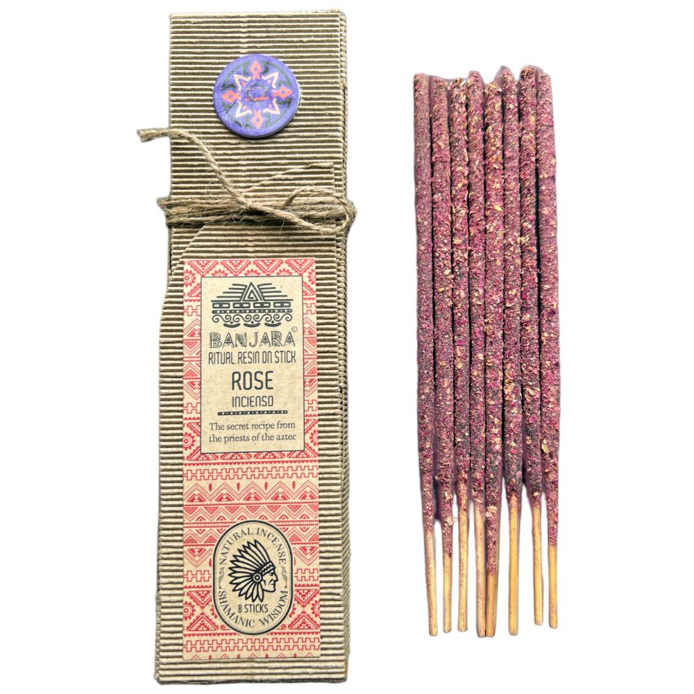 Shamanic Wisdom Natural Incense ROSE – Incense Australia