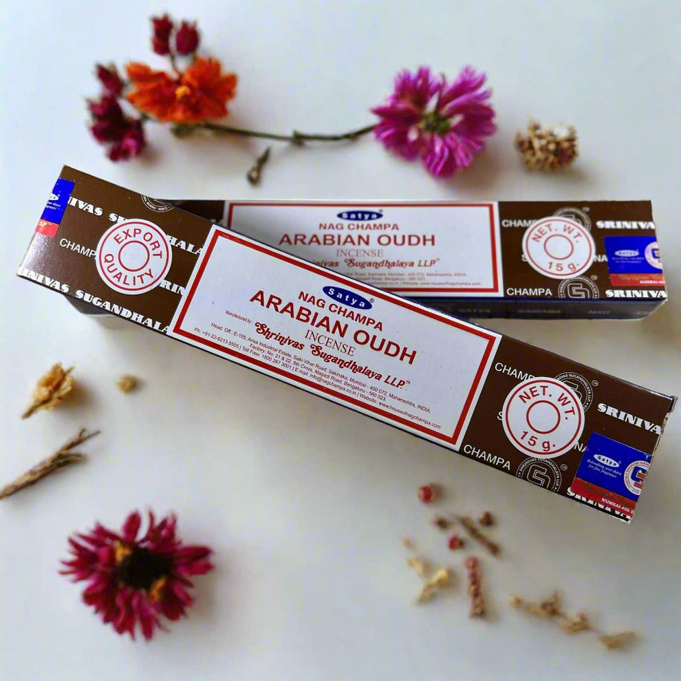 Satya ARABIAN OUDH Incense – Incense Australia Pty Ltd